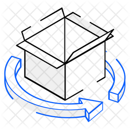3d Box Icon - Download in Isometric Style