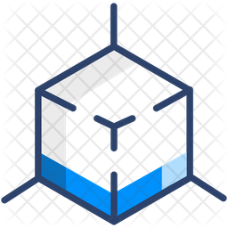 3d box Icon - Download in Dualtone Style