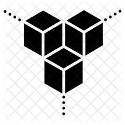 3D Modeling Icon - Download in Glyph Style