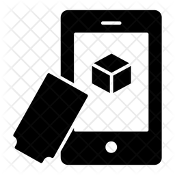 3d Module Icon - Download in Glyph Style