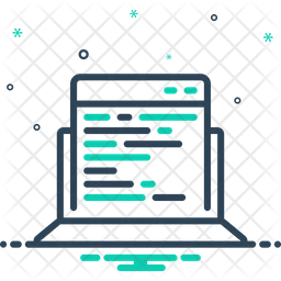 Adaptive Coding Icon - Download in Line Style