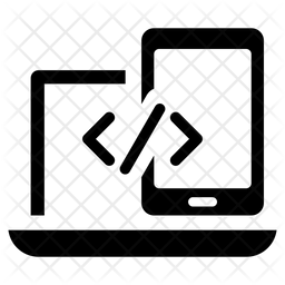 Adaptive coding Icon - Download in Glyph Style