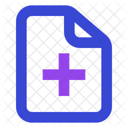 Add document Icon - Download in Dualtone Style