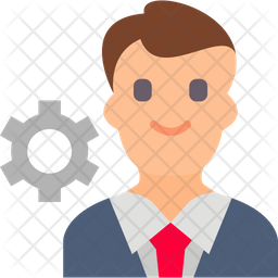 Administrator Icon - Download in Flat Style