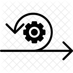 Agile Icon - Download in Glyph Style