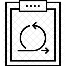 Agile Project Management Icon - Download in Isometric Style