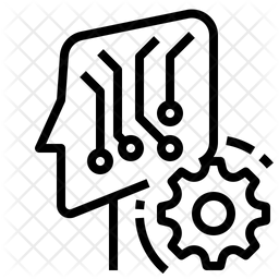 Ai Development Icon - Download in Line Style