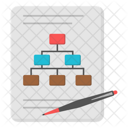 Algorithm Icon - Download in Flat Style