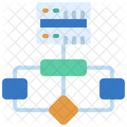 Algorithm Icon - Download in Flat Style