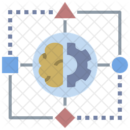Algorithm Icon - Download in Flat Style