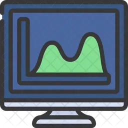 Analysis Dashboard Icon - Download in Colored Outline Style
