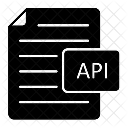 Api Documents Icon - Download in Glyph Style