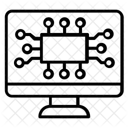 API Integration Icon - Download in Line Style