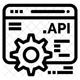 Api Management Icon - Download in Line Style