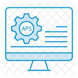 Api setting Icon - Download in Colored Outline Style