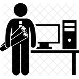 Architect Icon - Download in Glyph Style