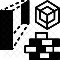 Architecture Icon - Download in Glyph Style