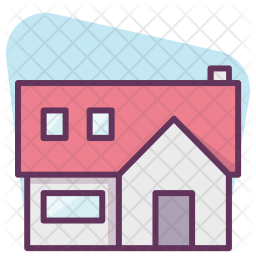 Architecture Icon - Download in Colored Outline Style