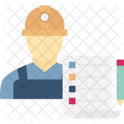 Architecture checklist Icon - Download in Flat Style