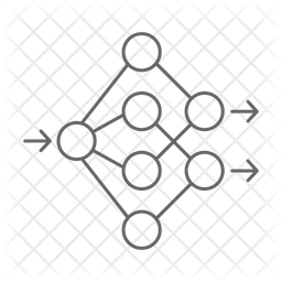 Artificial Neural Network Icon - Download in Line Style