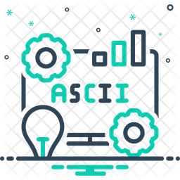 Ascii Icon - Download in Dualtone Style