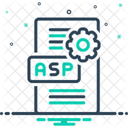 Asp Icon - Download in Dualtone Style