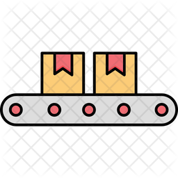 Assembly Icon - Download in Colored Outline Style