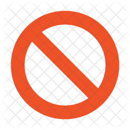 Ban Icon - Download in Flat Style