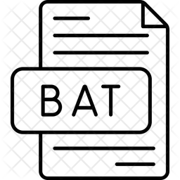 Windows Font File Icon - Download in Line Style