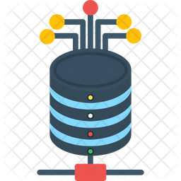 Data Source Icon - Download in Flat Style