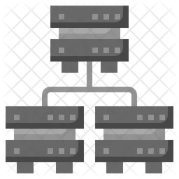 Big Data Structure Icon - Download in Flat Style