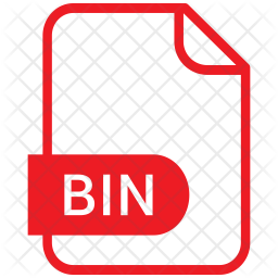 Bin file Icon - Download in Flat Style