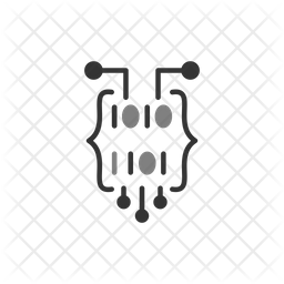 Binary Code Icon - Download in Dualtone Style
