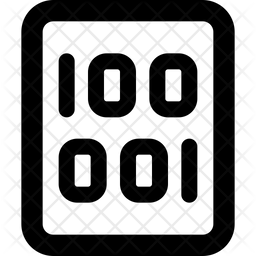 Sql File Icon - Download in Glyph Style