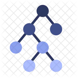 Binary Tree Diagram Icon - Free Download Infographics Icons | IconScout
