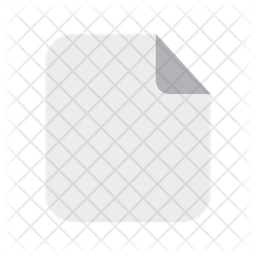 Blank Files Icon - Download in Flat Style