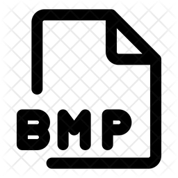 Bmp Icon - Download in Line Style