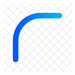 Border Radius Icon - Download in Gradient Style