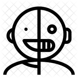 Bot Icon - Download in Line Style