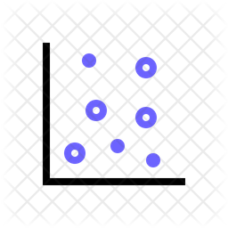 Bubble Chart Icon - Download in Line Style
