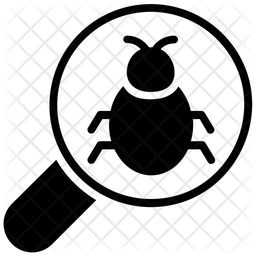 Bug Tracking Icon - Download in Glyph Style