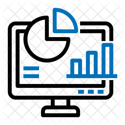 Business Intelligence Icon - Download in Line Style