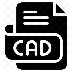 Cad Icon - Download in Glyph Style