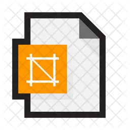 Cad file Icon - Download in Flat Style