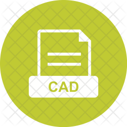 Cdr file Icon - Download in Glyph Style