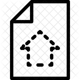 Cad file Icon - Download in Line Style