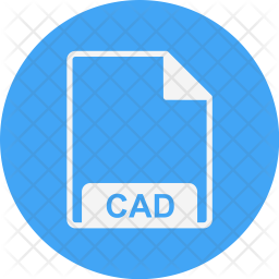 Cad file Icon - Download in Glyph Style