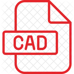 Cad file Icon - Download in Line Style