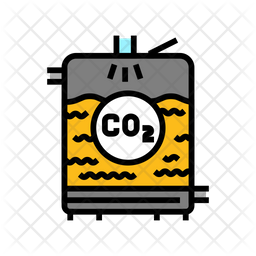 Carbonation Beer Icon - Download in Colored Outline Style