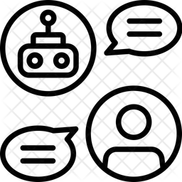 Chatbot Icons, Logos, Symbols - Free Download in SVG, PNG